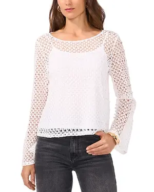 Vince Camuto Crochet Top