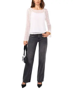 Vince Camuto Crochet Top