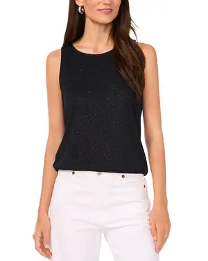Vince Camuto Sparkle Top - Rich Black