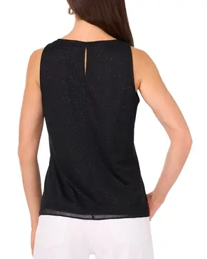 Vince Camuto Sparkle Top - Rich Black