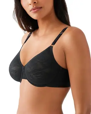 Wacoal High Profile Underwire Bra - Black