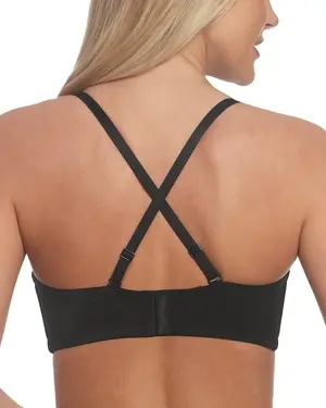 DOMINIQUE INTIMATES Bella Hidden Support Convertible Strapless Bra - Black