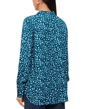 Whistles Pastel Leopard Print Shirt