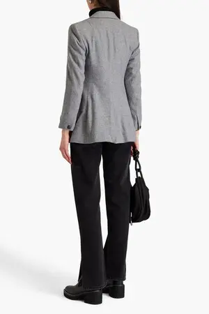 Rag & Bone Double-breasted Wool-blend Blazer