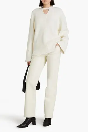 3.1 Phillip Lim Cutout Ribbed Sweater