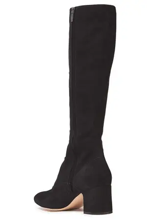 GIANVITO ROSSI Lace-up Suede Knee Boots