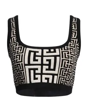 Balmain Top Size Wool, Viscose, Polyamide, Elastane