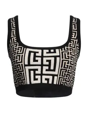 Balmain Top Size Wool, Viscose, Polyamide, Elastane