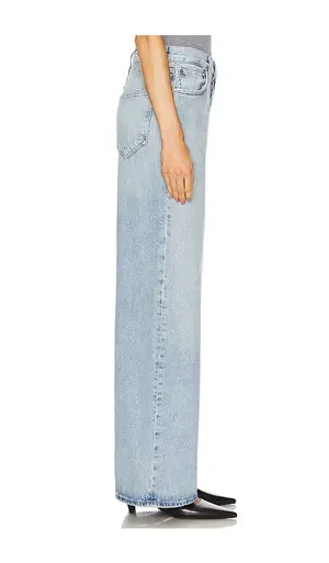 AGOLDE Dame High Rise Wide Leg Jeans
