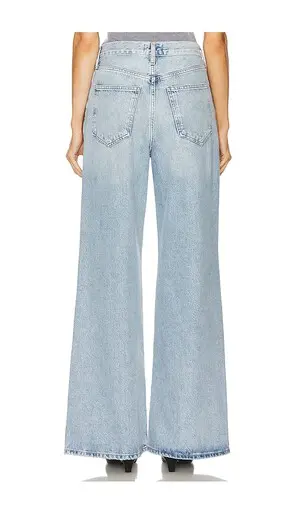 AGOLDE Dame High Rise Wide Leg Jeans