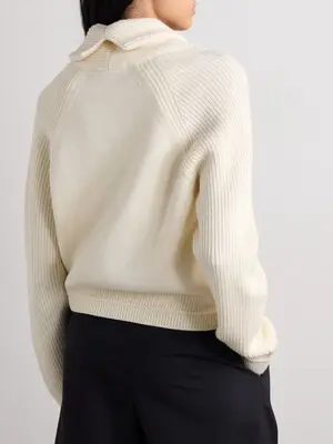 Proenza Schouler White Label Lou Wool Cardigan