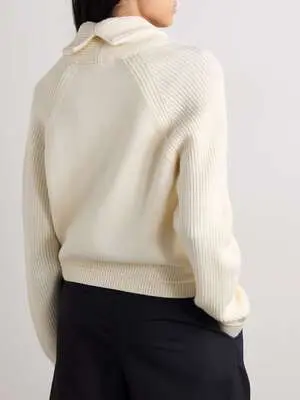 Proenza Schouler White Label Lou Wool Cardigan