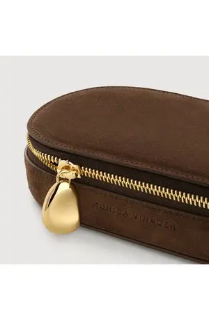 Monica Vinader Suede Jewelry Box - Brown