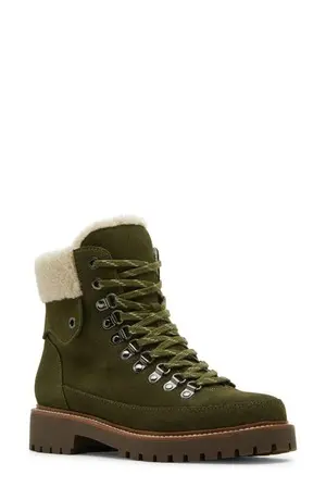 Blondo Natasia Waterproof Boots - Olive Suede