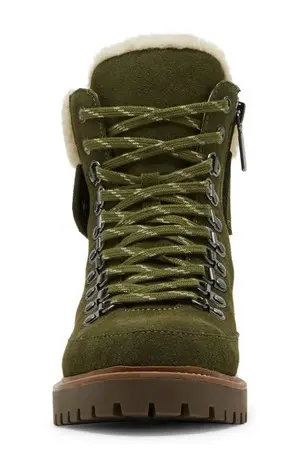 Blondo Natasia Waterproof Boots - Olive Suede