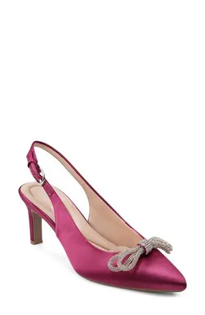 Easy Spirit Roxanne Slingback Pumps - Deep Pink