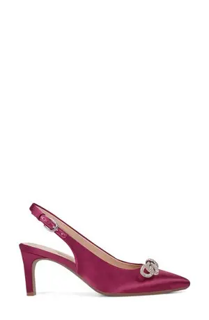 Easy Spirit Roxanne Slingback Pumps - Deep Pink