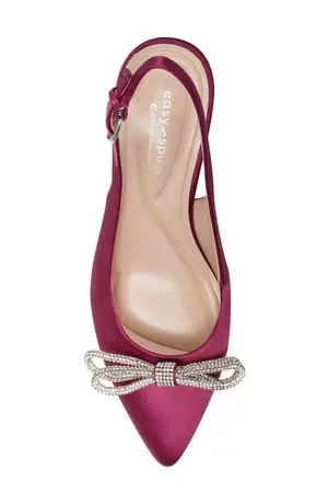 Easy Spirit Roxanne Slingback Pumps - Deep Pink