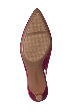 Easy Spirit Roxanne Slingback Pumps - Deep Pink