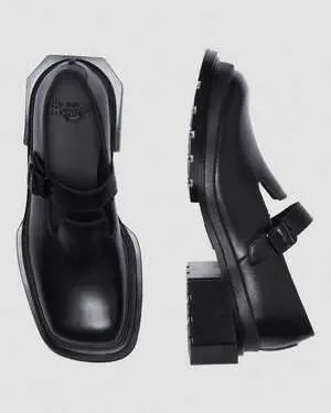 Dr. Martens Maybole Square Toe Mary Jane Shoes - Black
