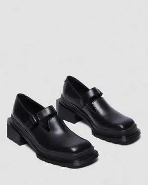 Dr. Martens Maybole Square Toe Mary Jane Shoes - Black