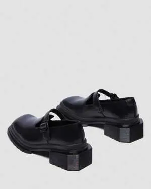 Dr. Martens Maybole Square Toe Mary Jane Shoes - Black