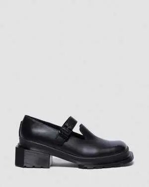 Dr. Martens Maybole Square Toe Mary Jane Shoes - Black