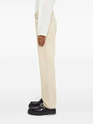 JIL SANDER Mid-rise Straight-leg Denim Jeans - Neutrals