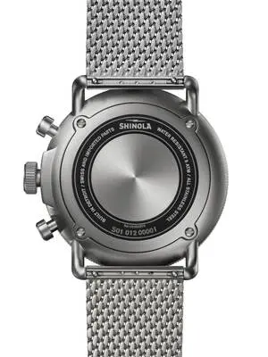 Shinola Chronograph Watch 43mm - Blue