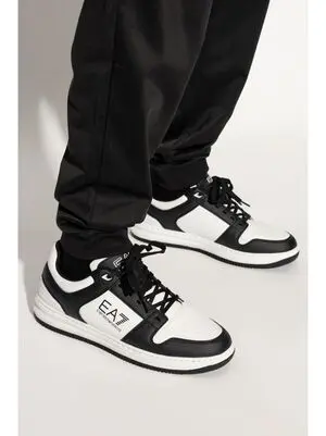 EA7 Logo-print Trainers