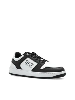 EA7 Logo-print Trainers