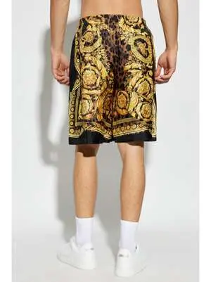 Versace Barocco Silk Shorts