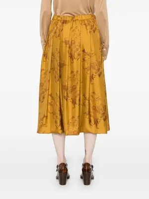 Fabiana Filippi Graphic-print Midi Skirt