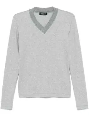 Fabiana Filippi Jersey T-shirt - Grey