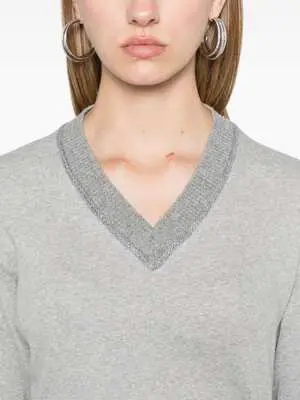 Fabiana Filippi Jersey T-shirt - Grey
