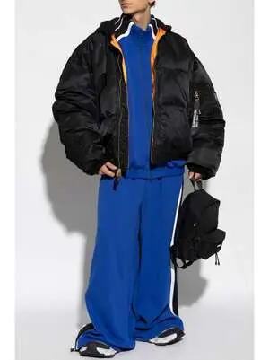 Vetements Quilted Hooded Bomber Jacket