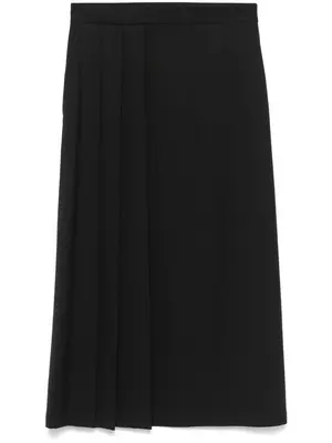 P.a.r.o.s.h Liliuxy Pleated Midi Skirt