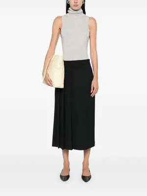 P.a.r.o.s.h Liliuxy Pleated Midi Skirt