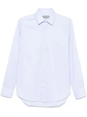 Canali Cotton Shirt - Blue