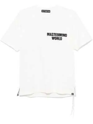 MASTERMIND WORLD Logo-print T-shirt - White