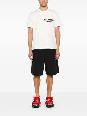 MASTERMIND WORLD Logo-print T-shirt - White