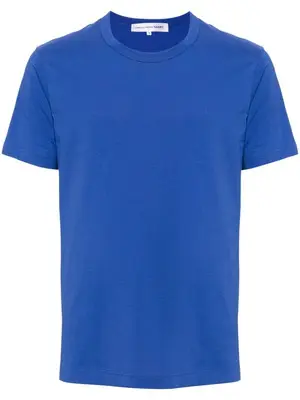 Comme Des Garçons Logo Print T-shirt - Blue