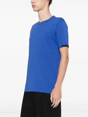 Comme Des Garçons Logo Print T-shirt - Blue