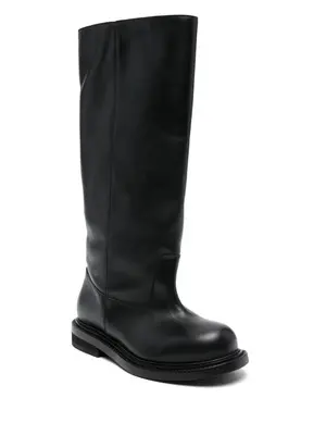 Moschino Leather Mid-calf Boots
