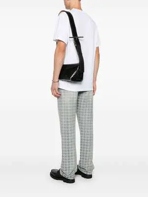 Alexander McQueen T-bar Sling Shoulder Bag - Black