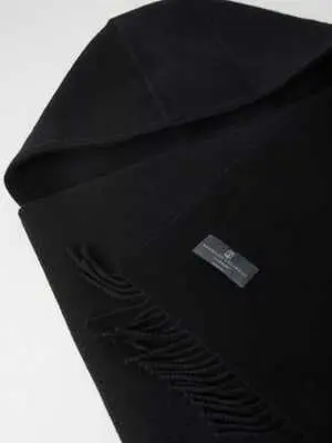 Brunello Cucinelli Hooded Scarf - Black