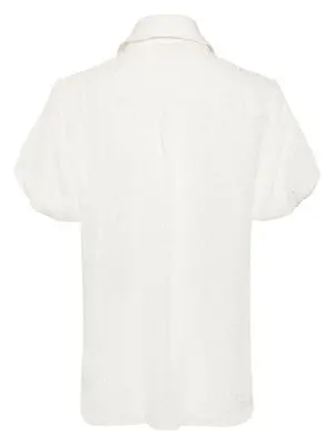 Dice Kayek Bow-detail Silk Shirt