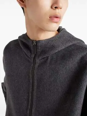 Prada Wool Hoodie Jacket
