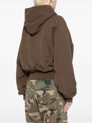 ENTIRE STUDIOS Double Double Hoodie - Brown