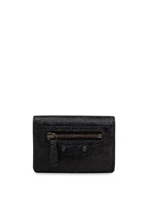 Balenciaga Mini Le Cagole Wallet - Black
